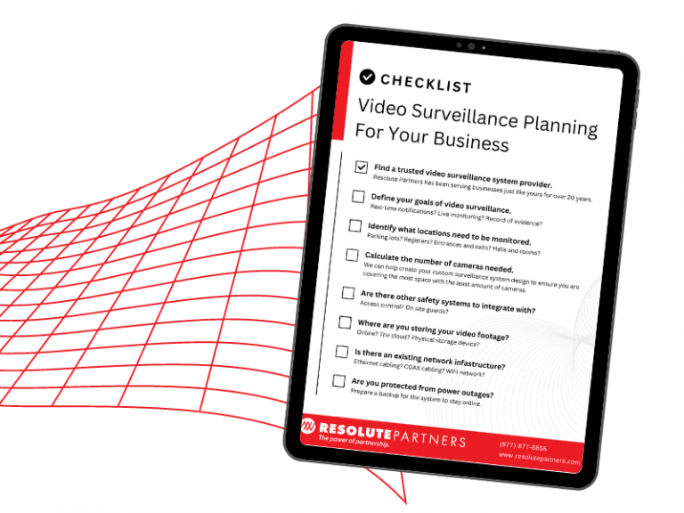 Checklist for Business Video Surveillance | Resolute Partners